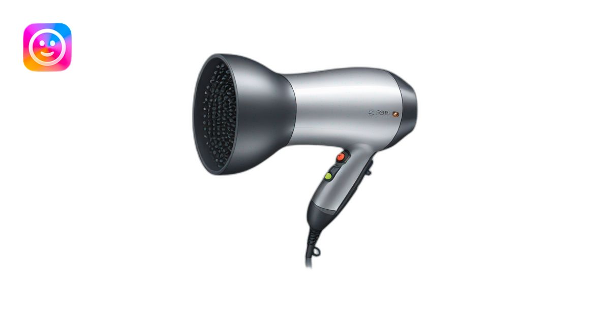 hair dryer emoji | AI Emoji Generator