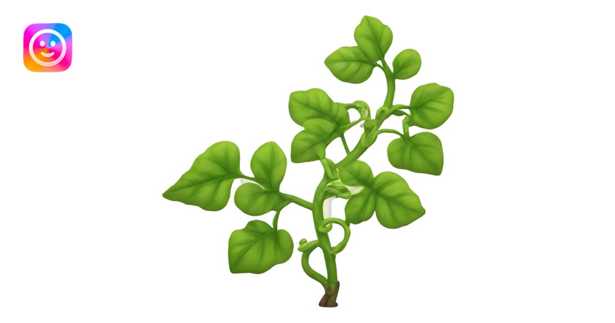 Vine plant emoji | AI Emoji Generator