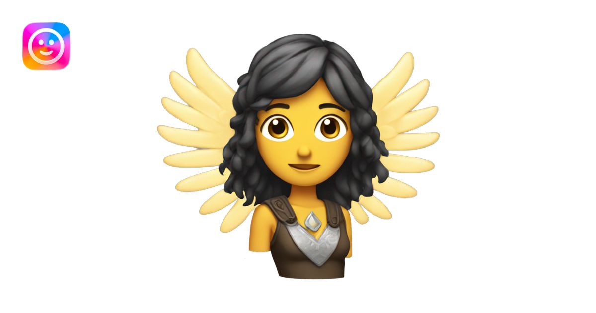 Hada con corona emoji | AI Emoji Generator