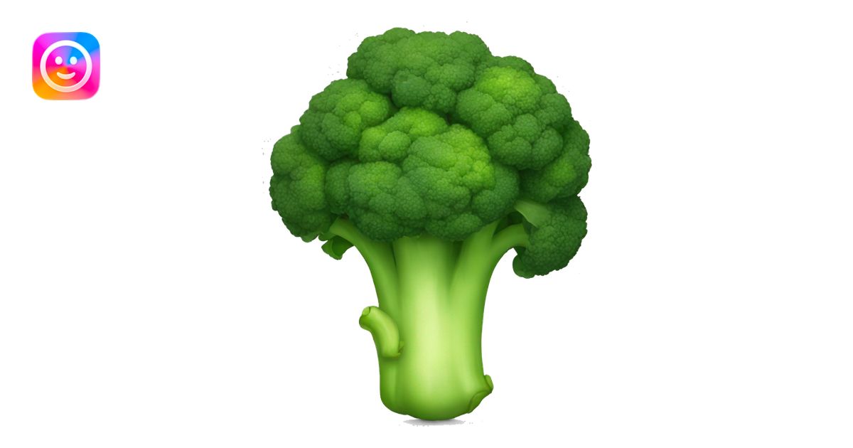 BROCCOLI emoji | AI Emoji Generator