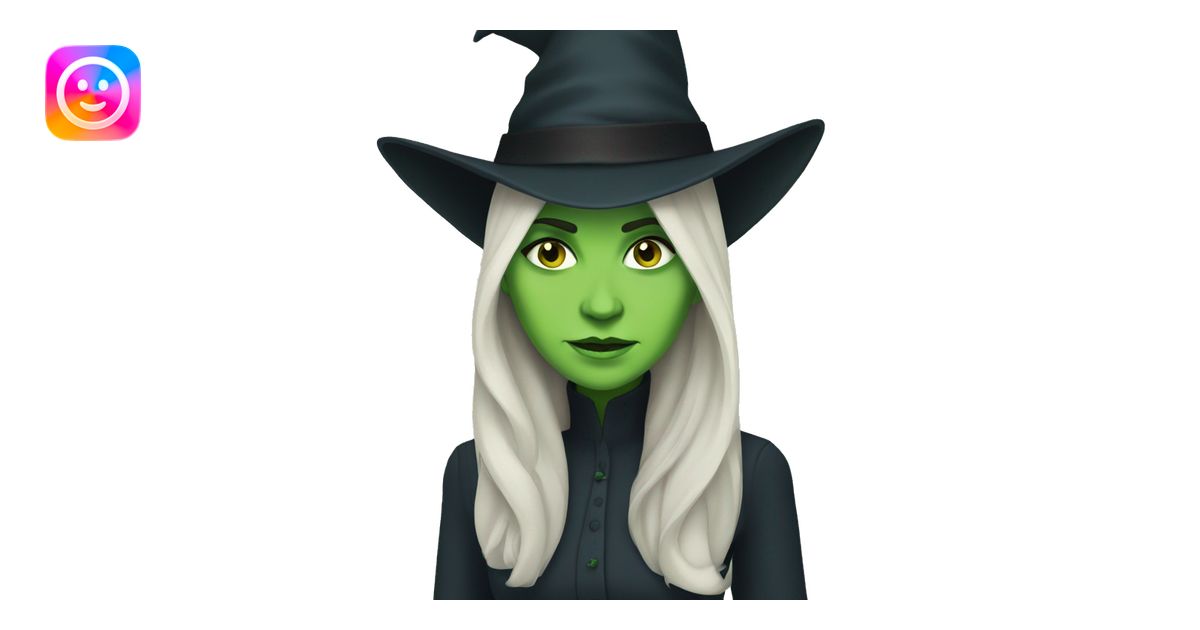 Elphaba emoji | AI Emoji Generator