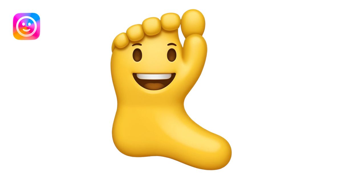 Foot tapping emoji emoji | AI Emoji Generator