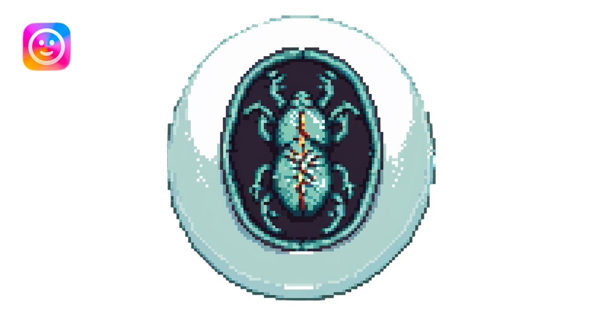 MRI embryo digital fetal small shape in otherworldly bubble, eerie ...