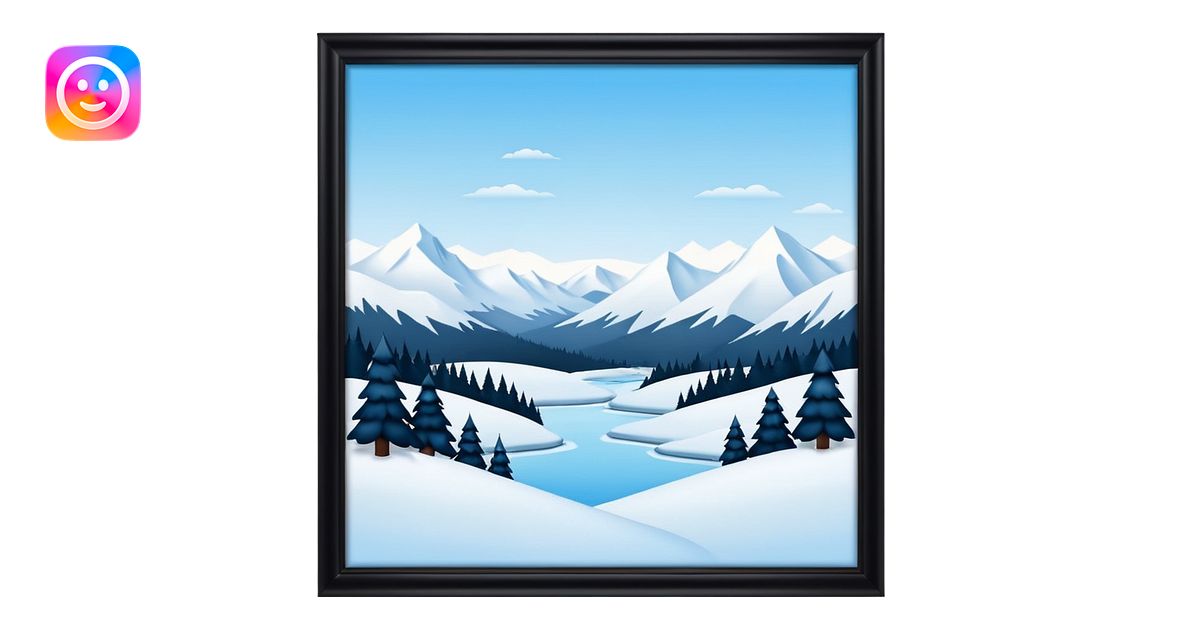 An Alaskan snowy winter back drop to be used in the style of "duck hunt ...