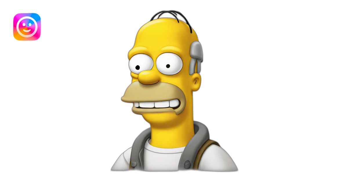 Woohoo Homer Simpson emoji | AI Emoji Generator