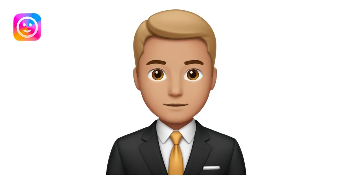 men in suit emoji | AI Emoji Generator