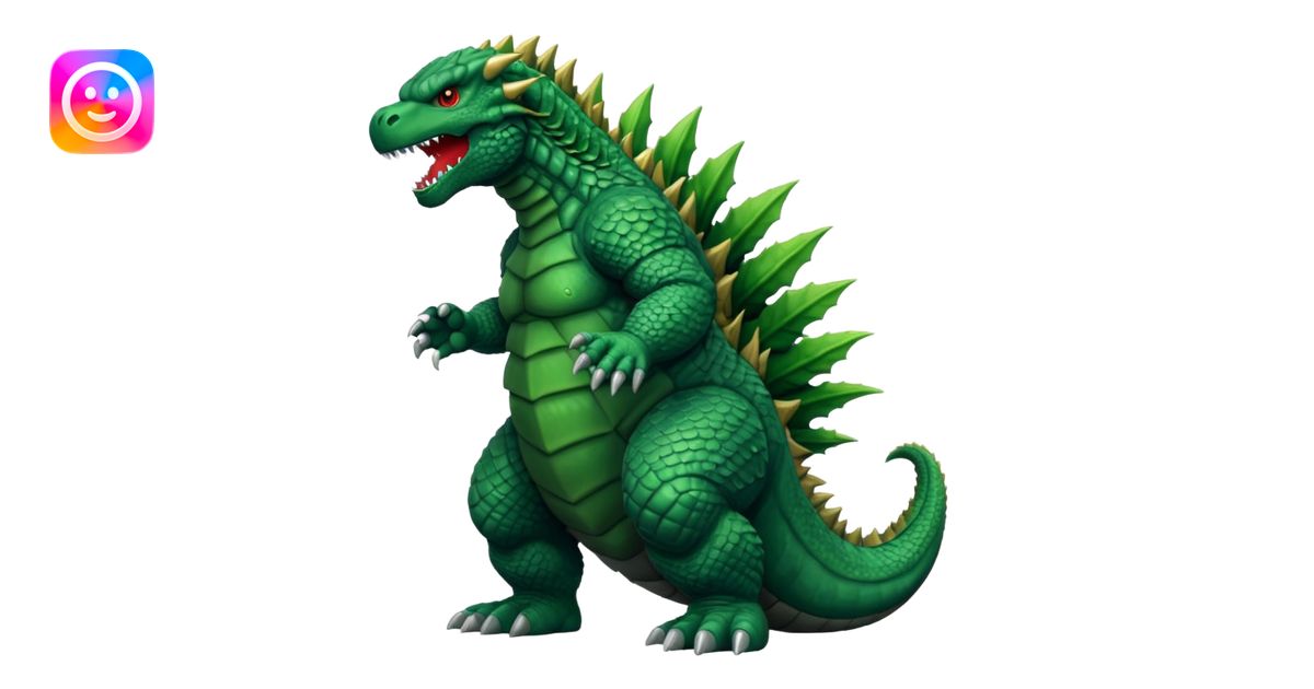 Godzilla emoji | AI Emoji Generator