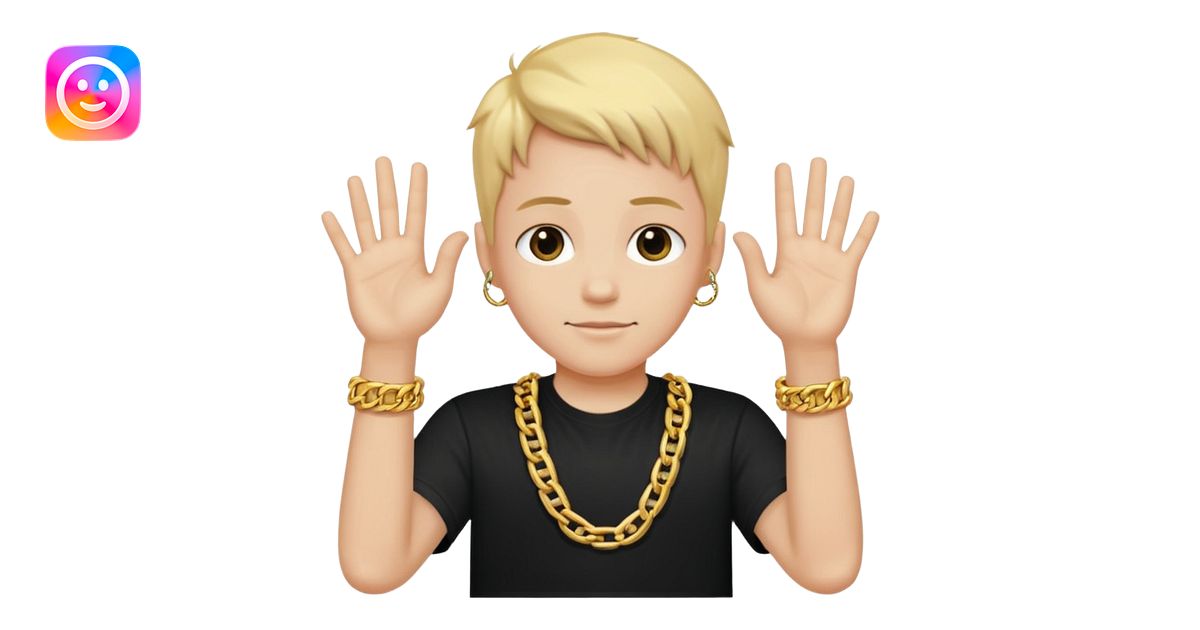 Le signe Jul avec les mains emoji | AI Emoji Generator