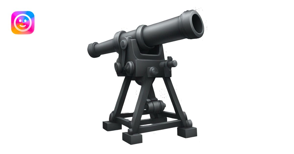 cannon emoji | AI Emoji Generator