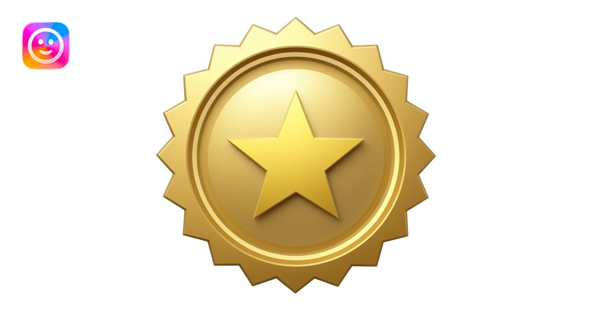 Create an emoji with the certification image emoji | AI Emoji Generator