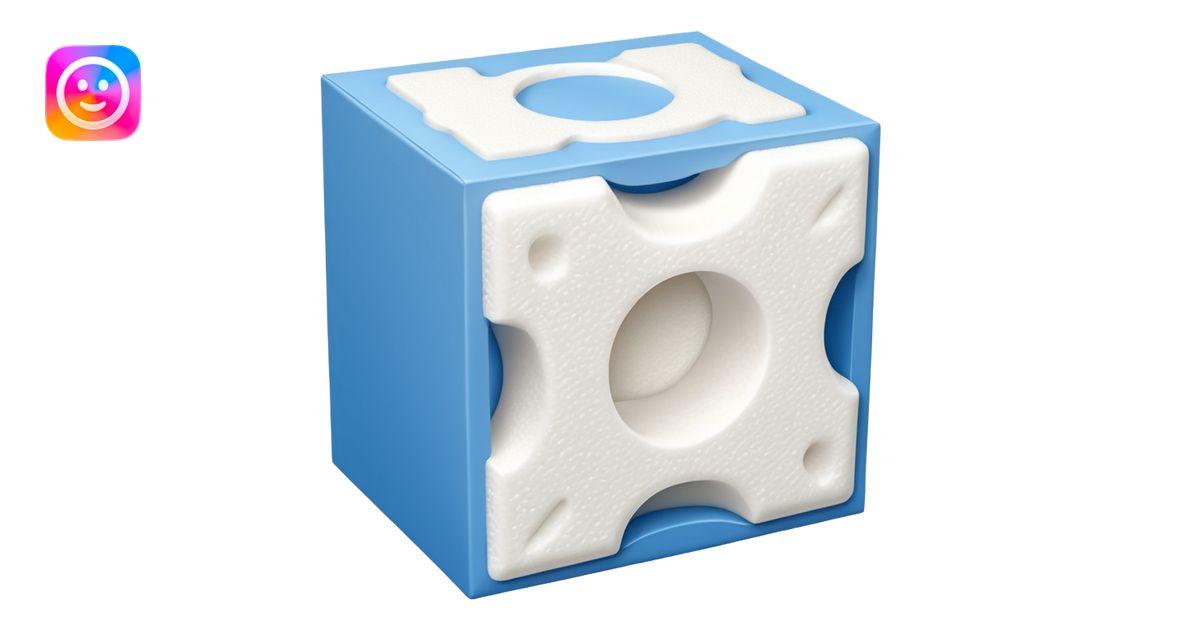 packaging foam emoji | AI Emoji Generator
