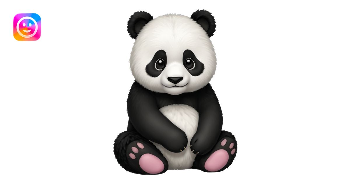 panda half body emoji | AI Emoji Generator