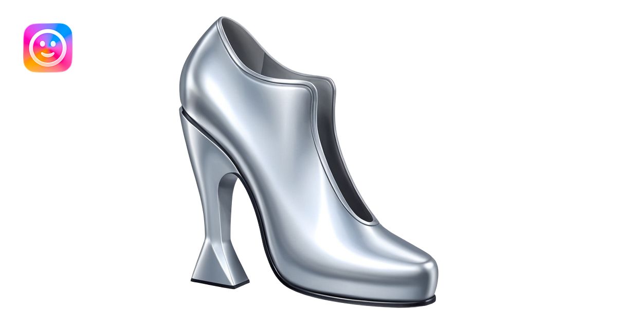 thierry mugler style spam can art shoe sculpture emoji | AI Emoji Generator