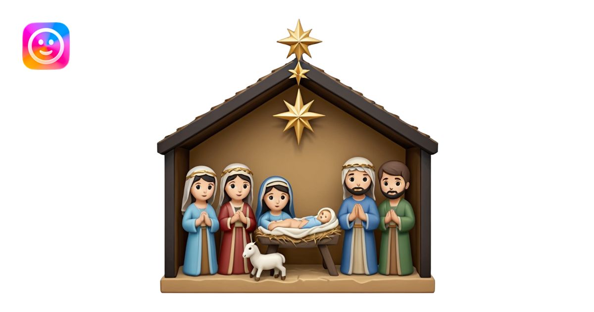 Black nativity emoji | AI Emoji Generator