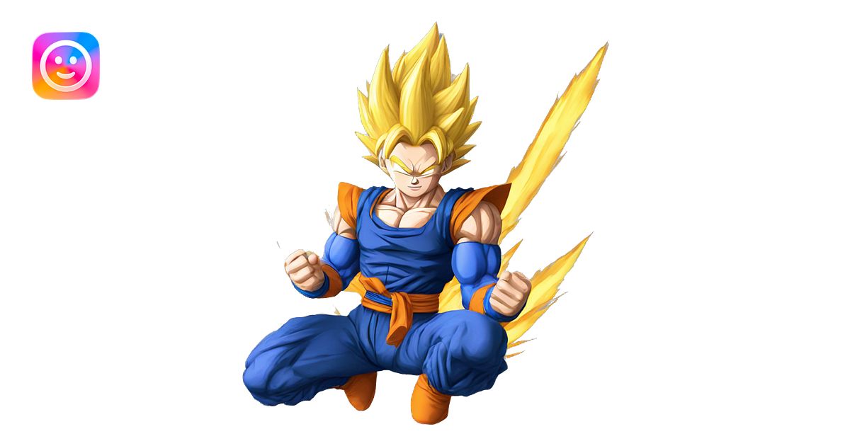 Goku fusion Vegeta emoji | AI Emoji Generator