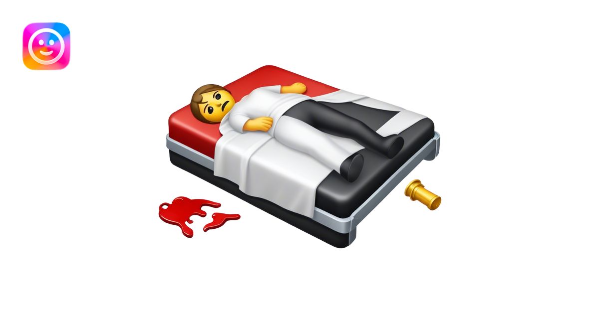 Murder scene emoji | AI Emoji Generator