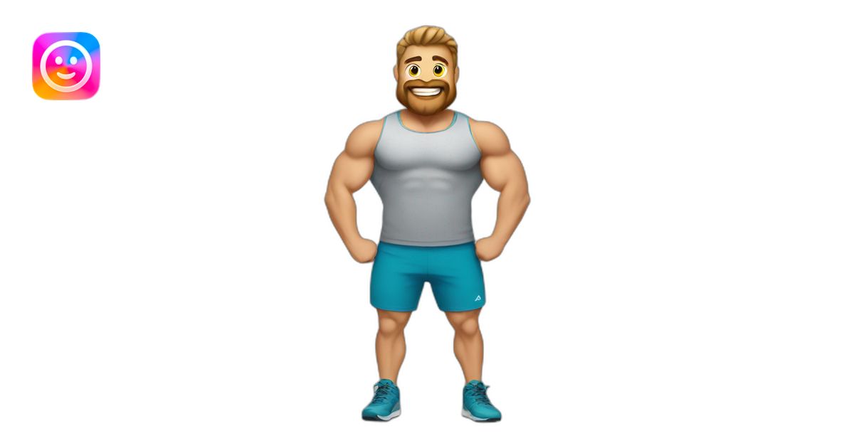 Everest fitness emoji | AI Emoji Generator