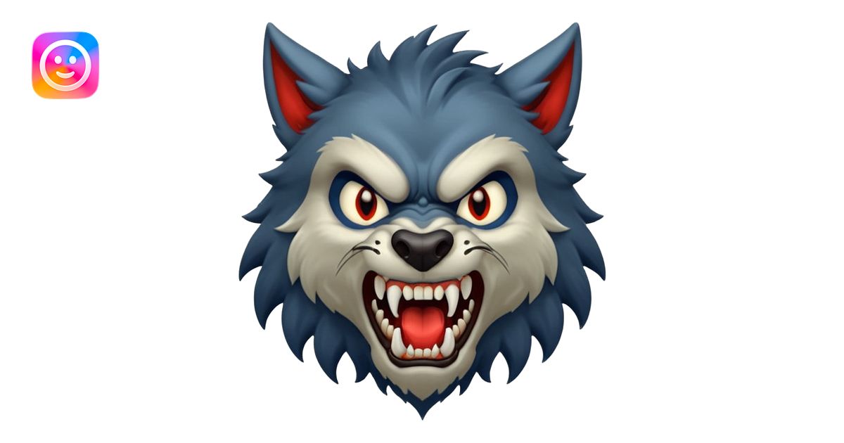 Werewolf by Night emoji | AI Emoji Generator