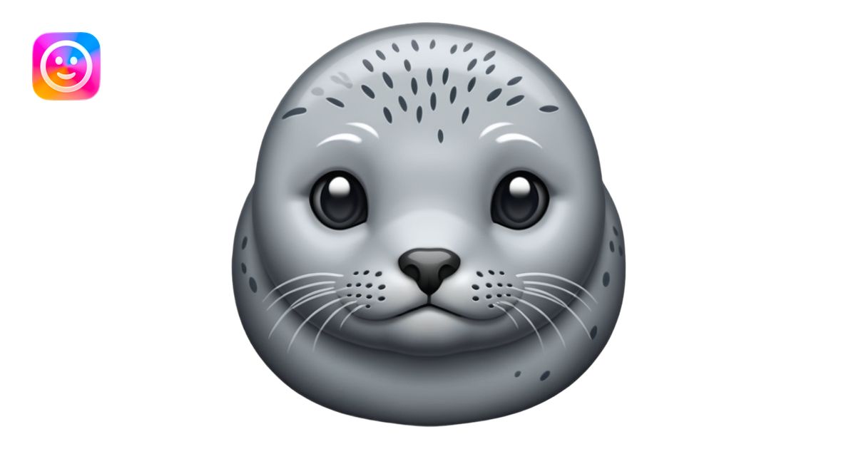 Harbor seal emoji | AI Emoji Generator