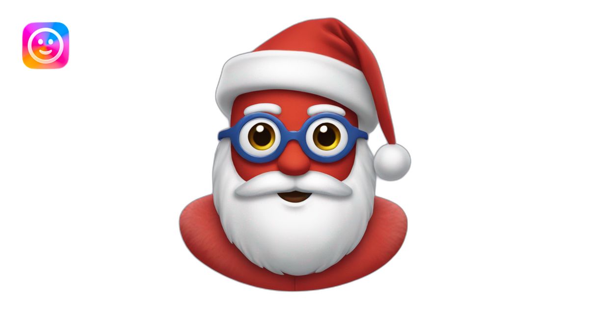 finding dory wearing santa suit emoji | AI Emoji Generator