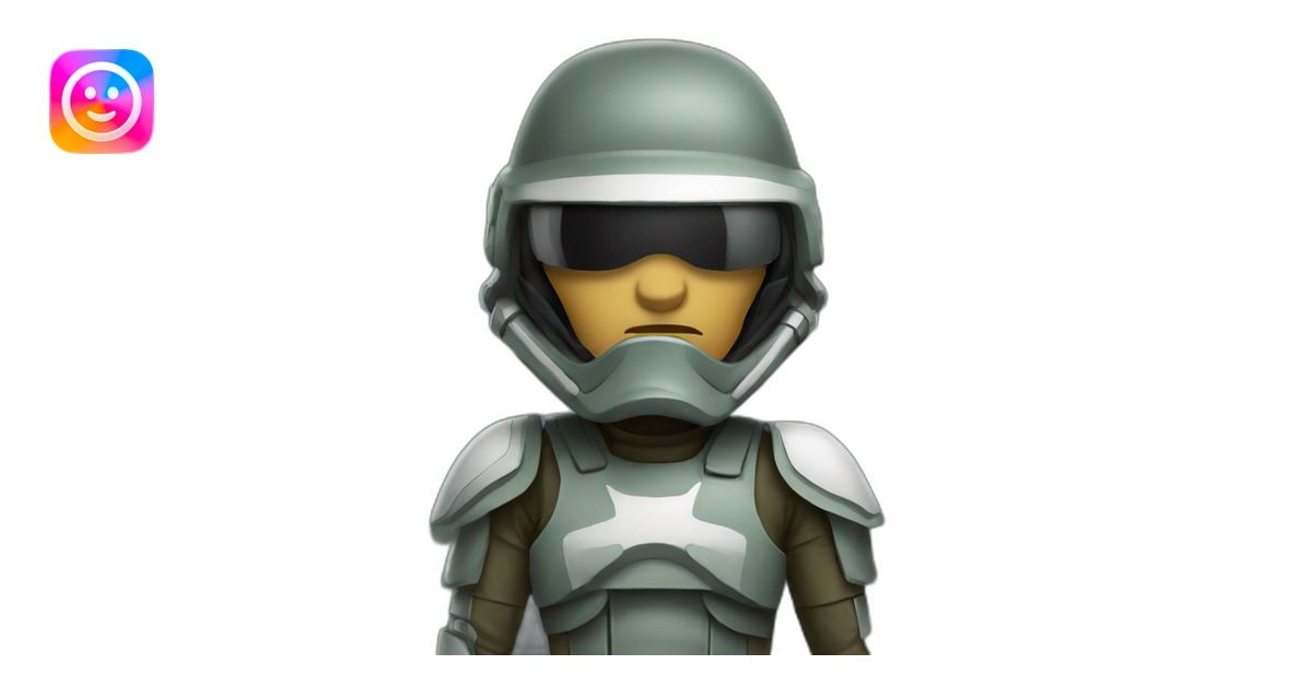 Stand Trooper emoji | AI Emoji Generator