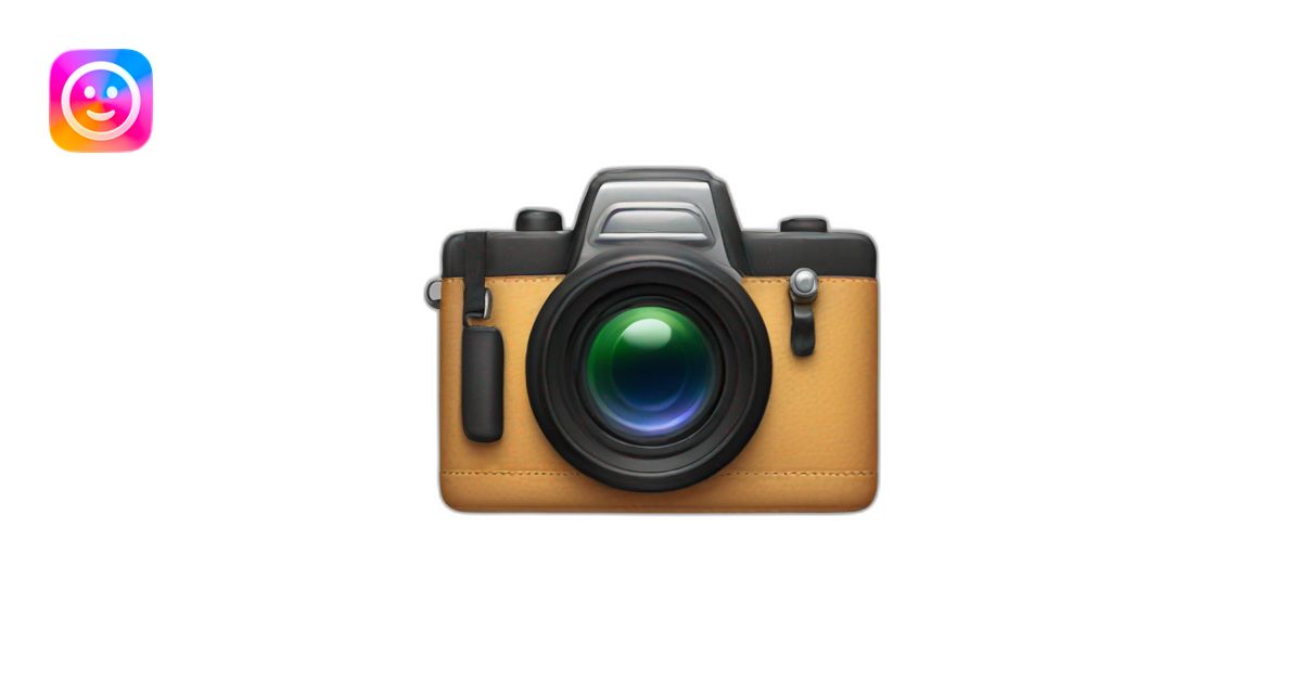 iPhone camera emoji | AI Emoji Generator