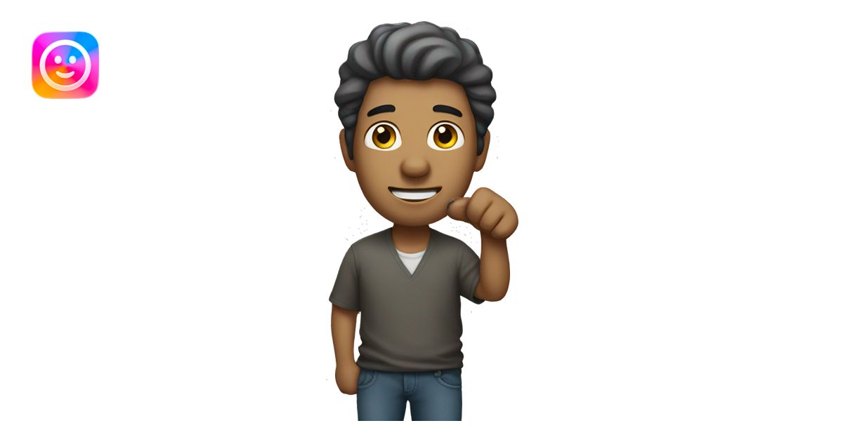 Man with elephant trunk emoji | AI Emoji Generator
