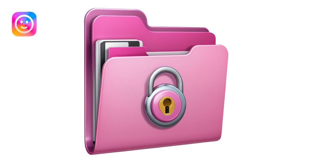 mix light pink dark pink and white girly lock with a folder behind it ...