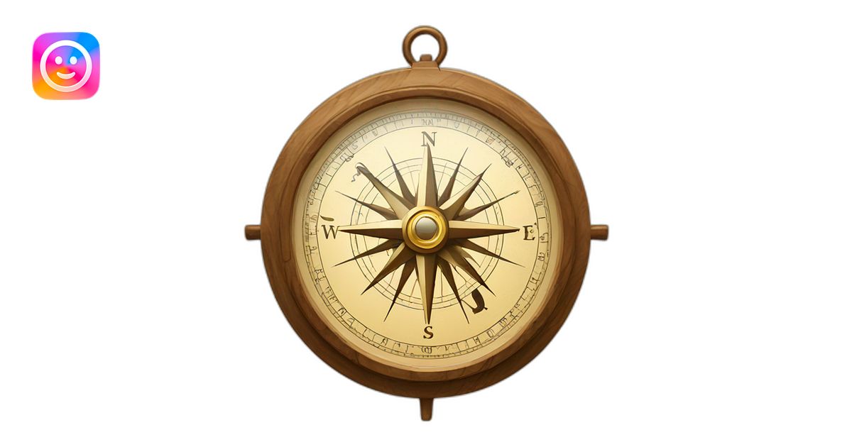 explorer compass emoji | AI Emoji Generator