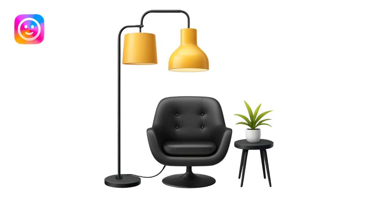 Create a minimalistic and stylish custom emoji that represents a ...