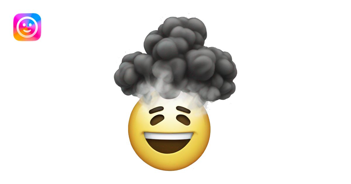 smoke emoji | AI Emoji Generator