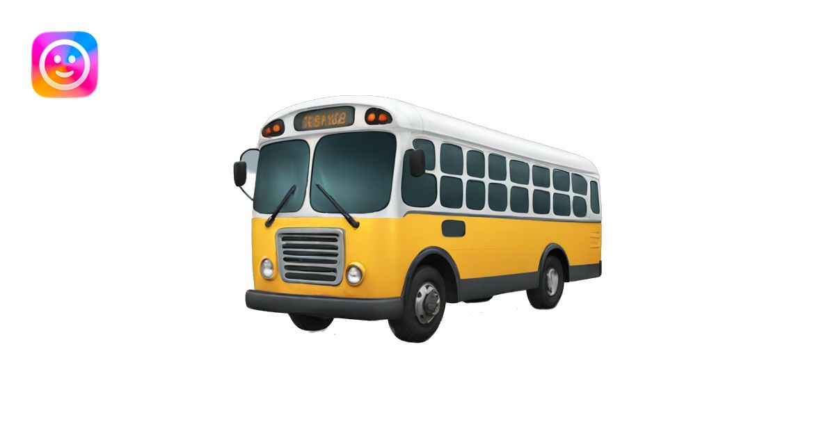 bus emoji | AI Emoji Generator