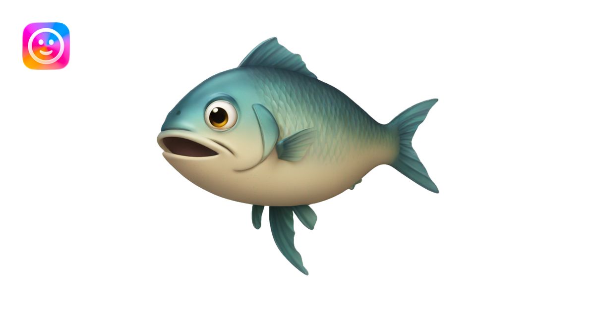 a fish with hands emoji | AI Emoji Generator