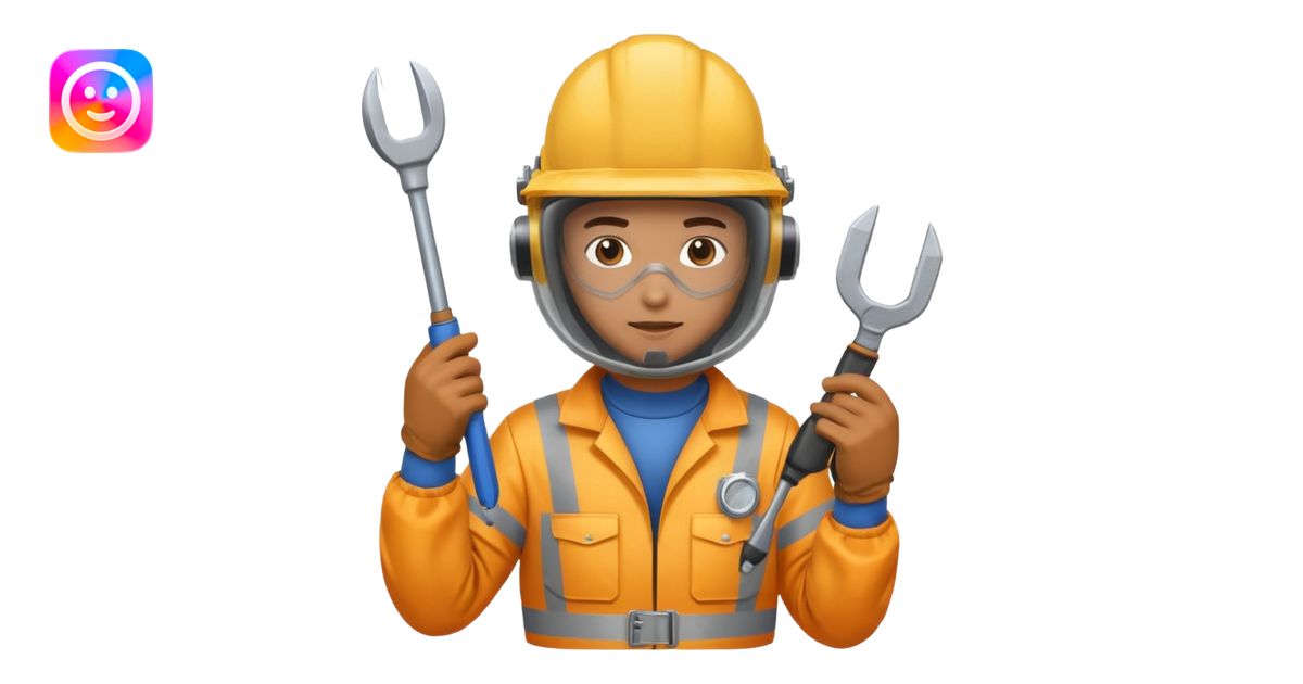 An high voltage technician emoji | AI Emoji Generator