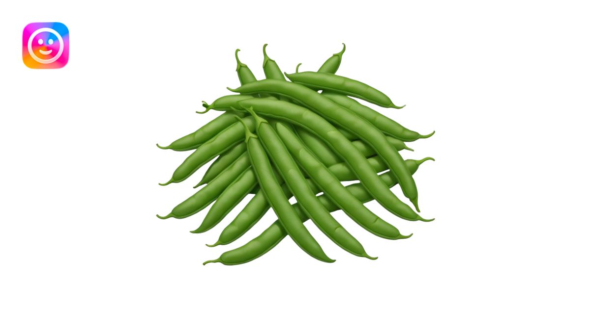 green beans emoji | AI Emoji Generator