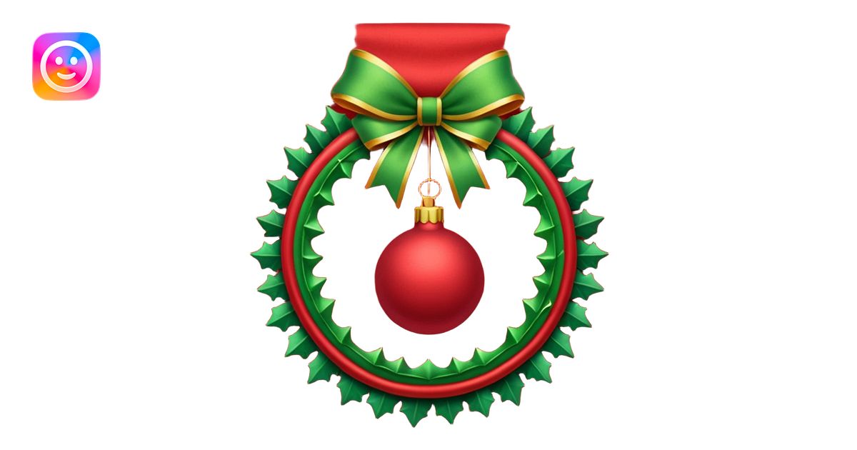 Christmas banner emoji | AI Emoji Generator