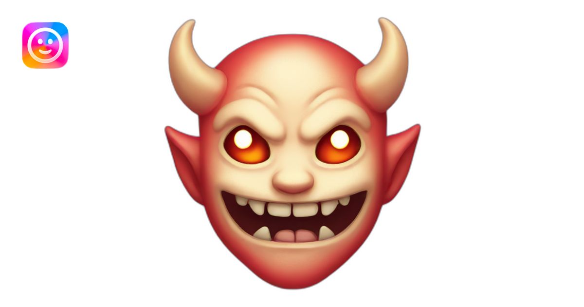cute demon emoji | AI Emoji Generator