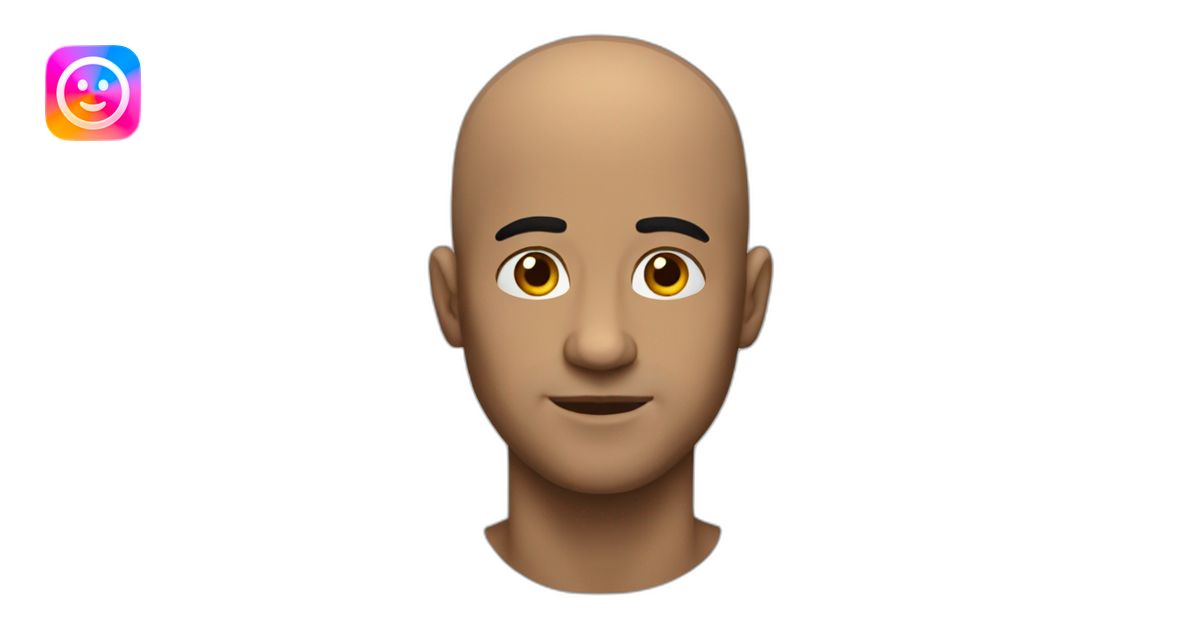 bald man named kevin emoji | AI Emoji Generator