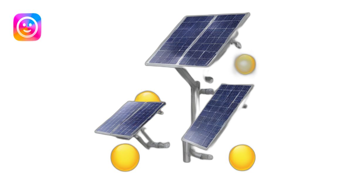 solar energy emoji | AI Emoji Generator