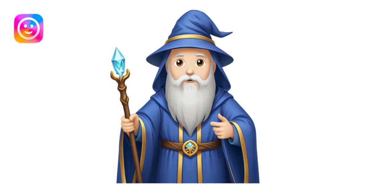 Wizard emoji | AI Emoji Generator