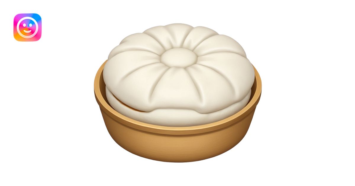 one NORMAL steamed bun WITH NO FACE!!! just a NORMAL STEAMED BUN!!! NO ...