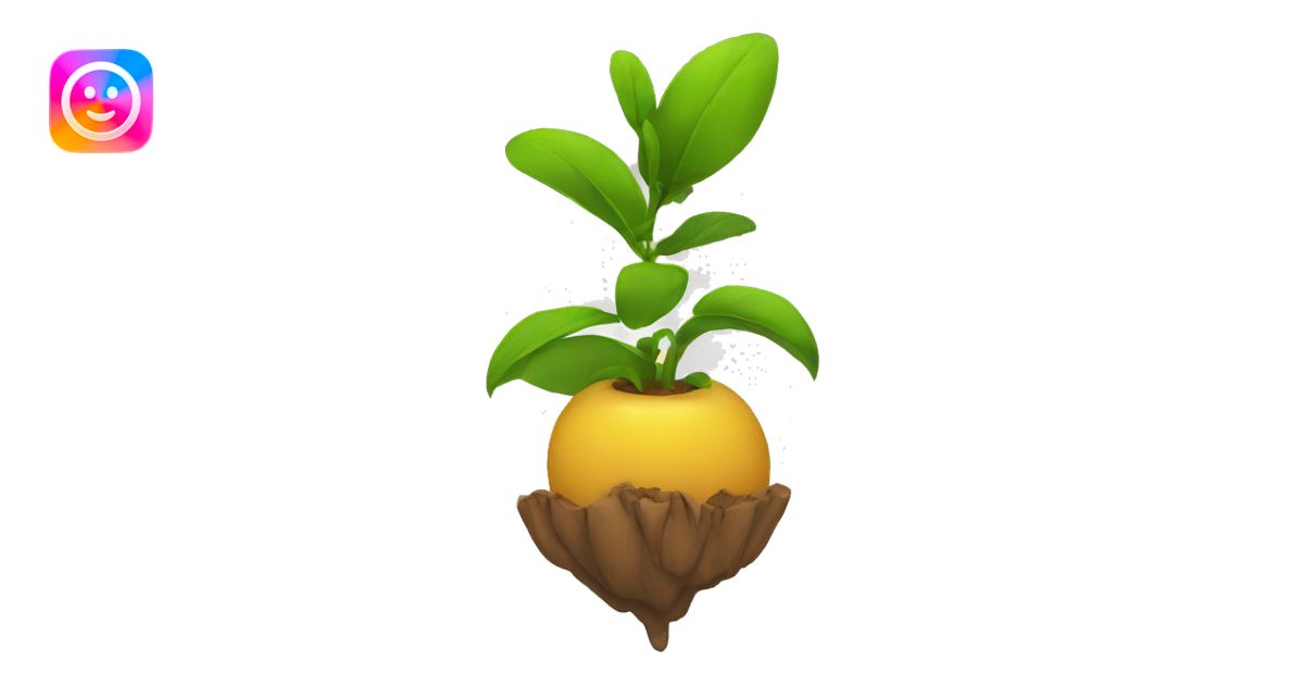 Growth emoji | AI Emoji Generator