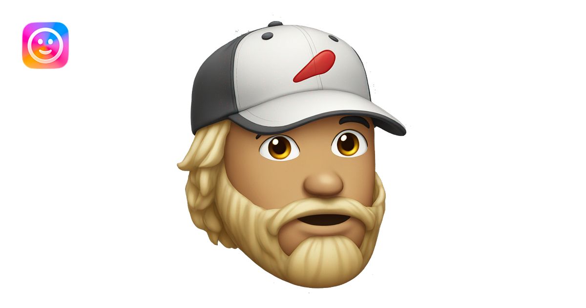 biting his lip with cap backwards emoji | AI Emoji Generator