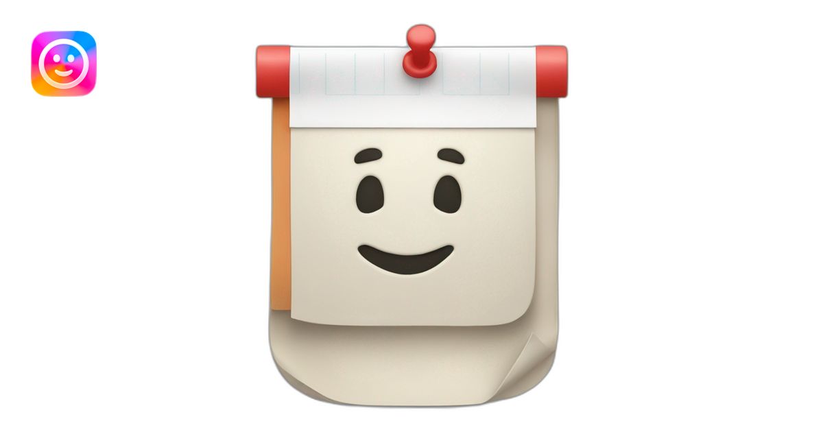 calendar that says friday emoji | AI Emoji Generator