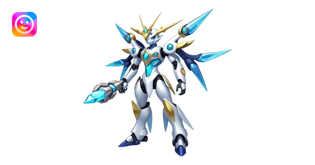 Shiny Futuristic Mechanical Celestial Godly Divine Fakemon-Pokemon ...