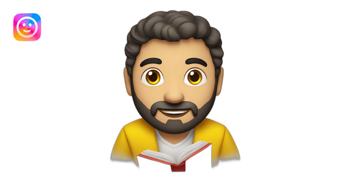 Armenian men with the yellow clothes reading book and looking at camera ...