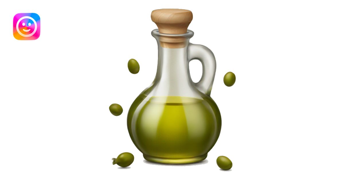 Olive oil emoji | AI Emoji Generator