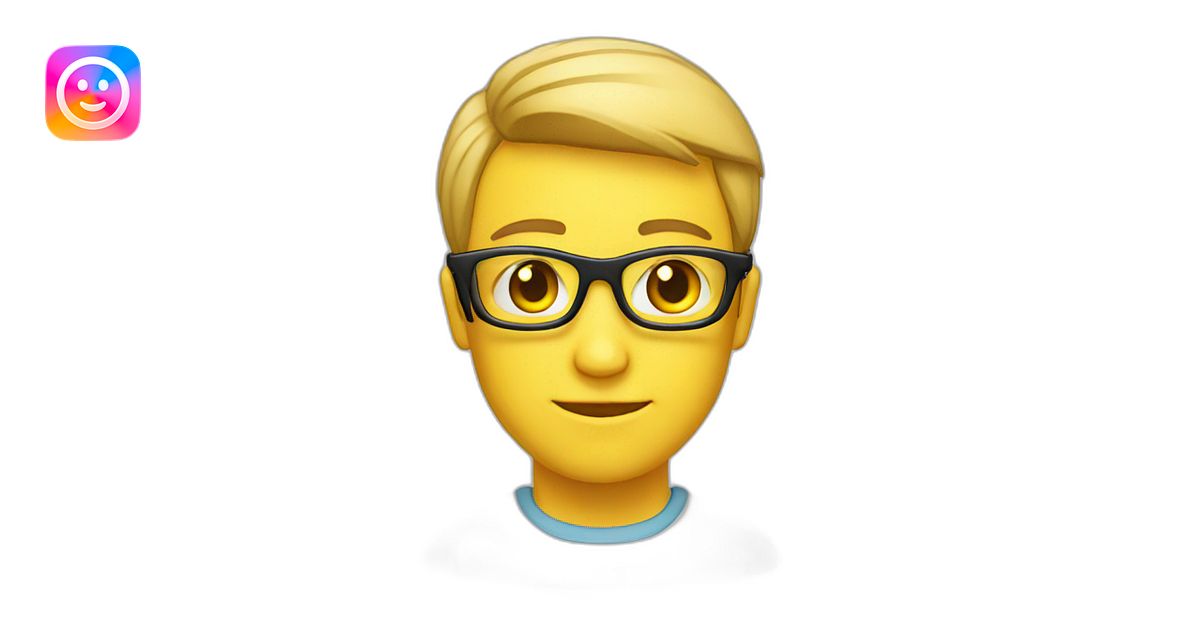programming glasses emoji | AI Emoji Generator