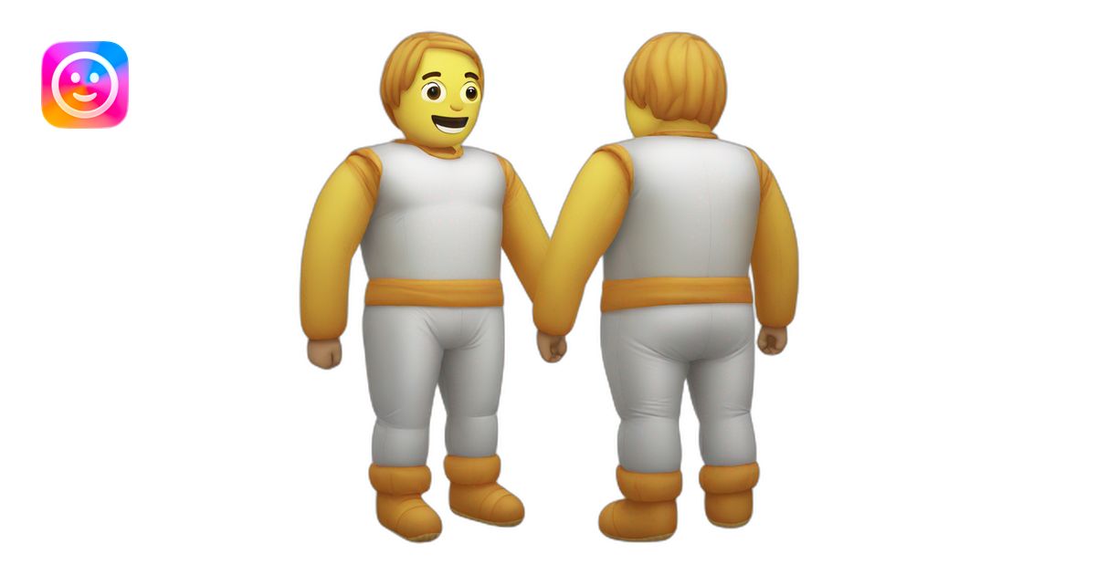 inflatable man emoji | AI Emoji Generator