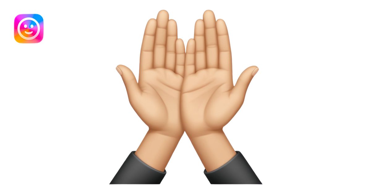 Hormat tangan emoji | AI Emoji Generator
